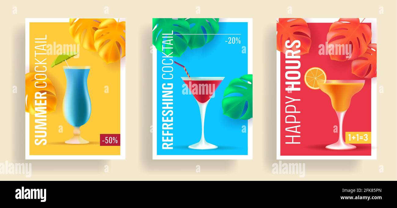 Alcohol advertising posters Stock Vector Images - Alamy