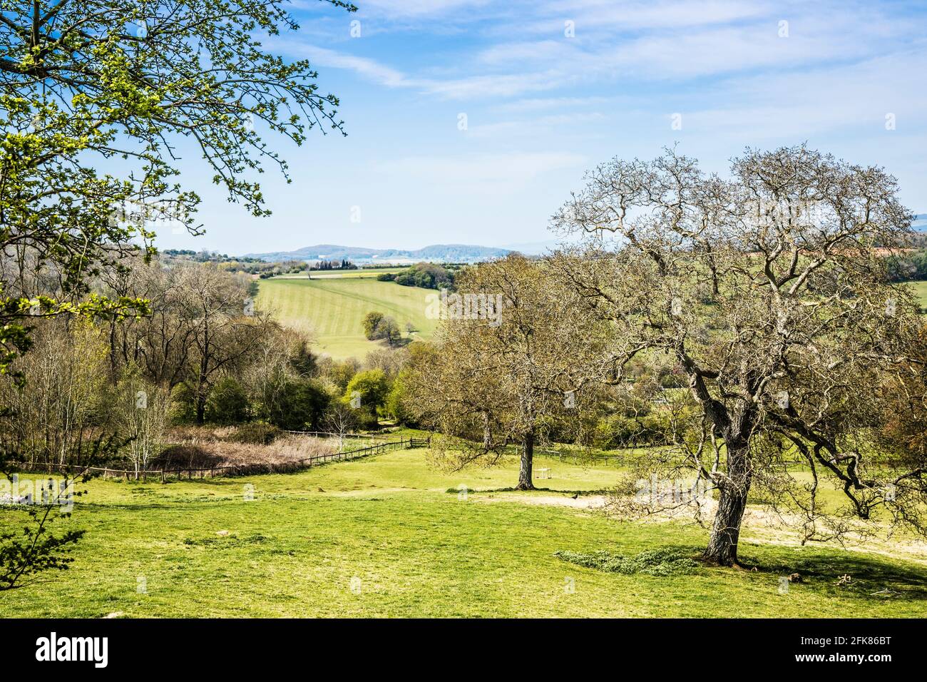 Countryside landscape in spring hi-res stock photography and images - Alamy