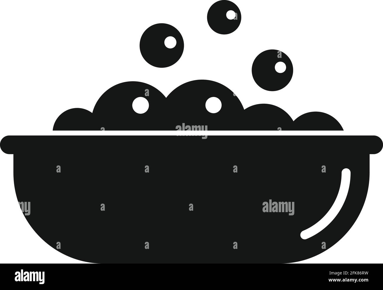 Wash bubble basin icon, simple style Stock Vector Image & Art - Alamy