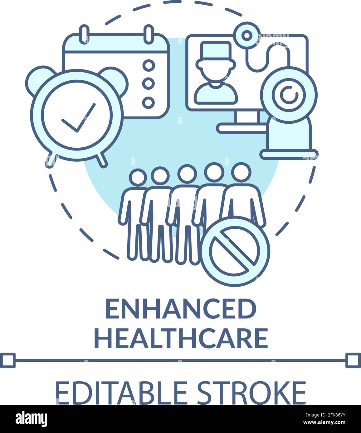 Digitalization medical care concept hi-res stock photography and images ...