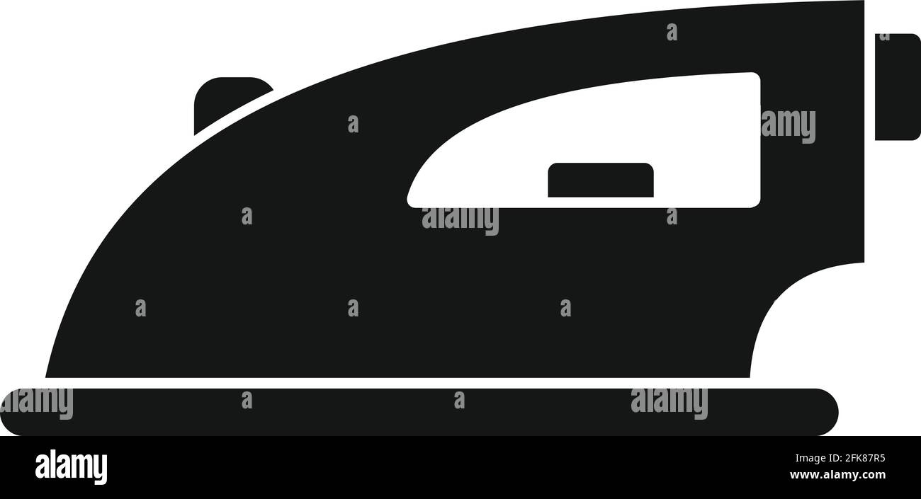 Flat iron icon, simple style Stock Vector Image & Art - Alamy