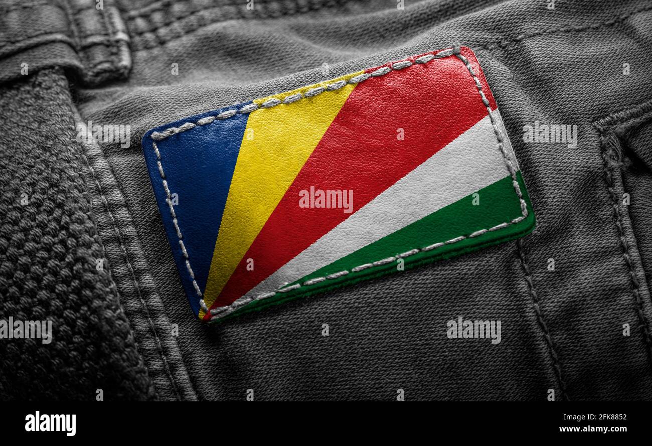 Seychelles national flag in hi-res stock photography and images - Alamy