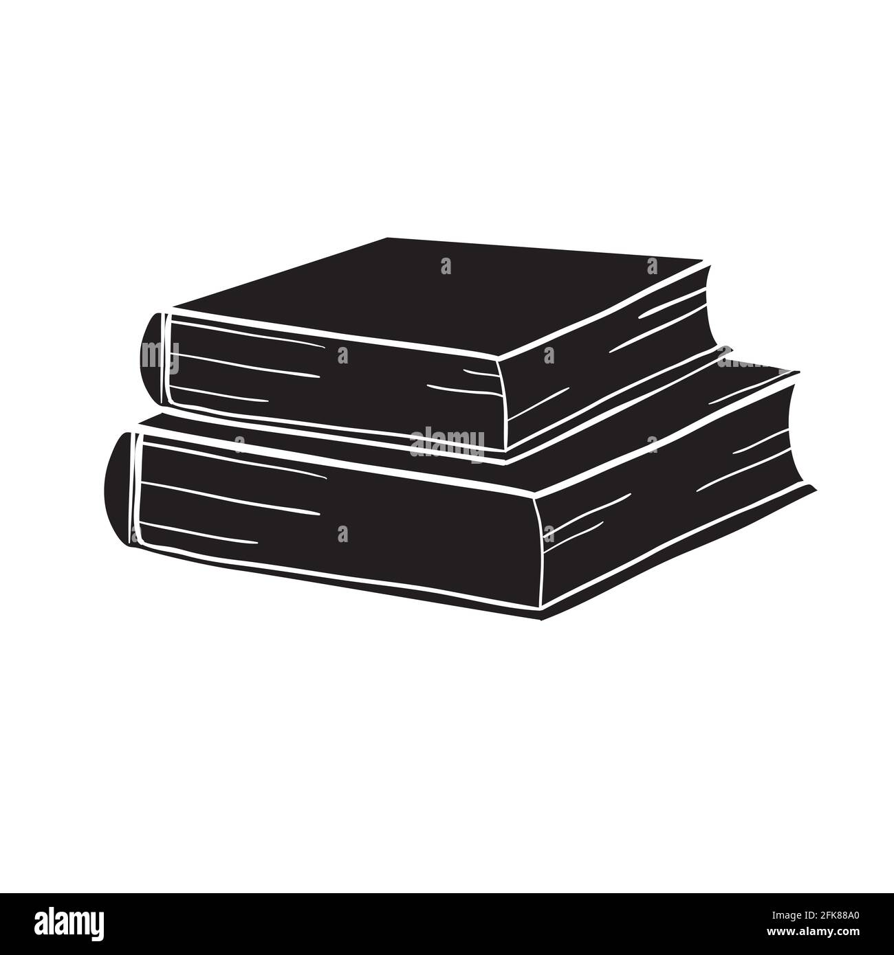 Book icon engraving Stock Vector Images - Alamy