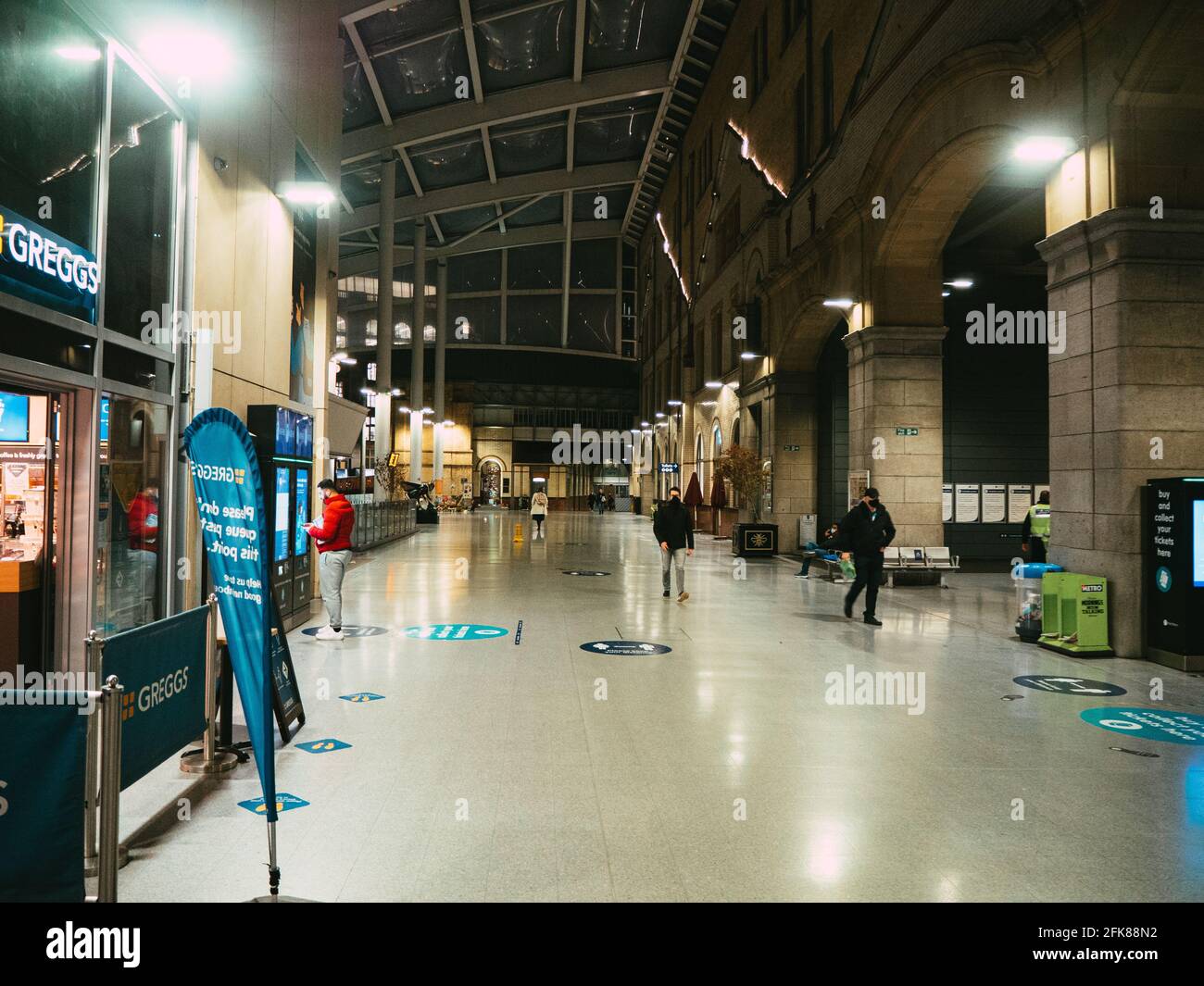 Empty streets manchester hi-res stock photography and images - Alamy