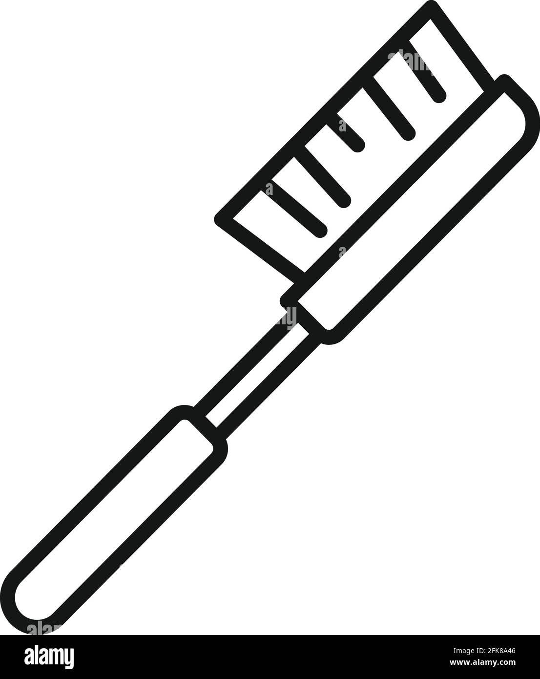 Cleaning brush icon, outline style Stock Vector Image & Art - Alamy