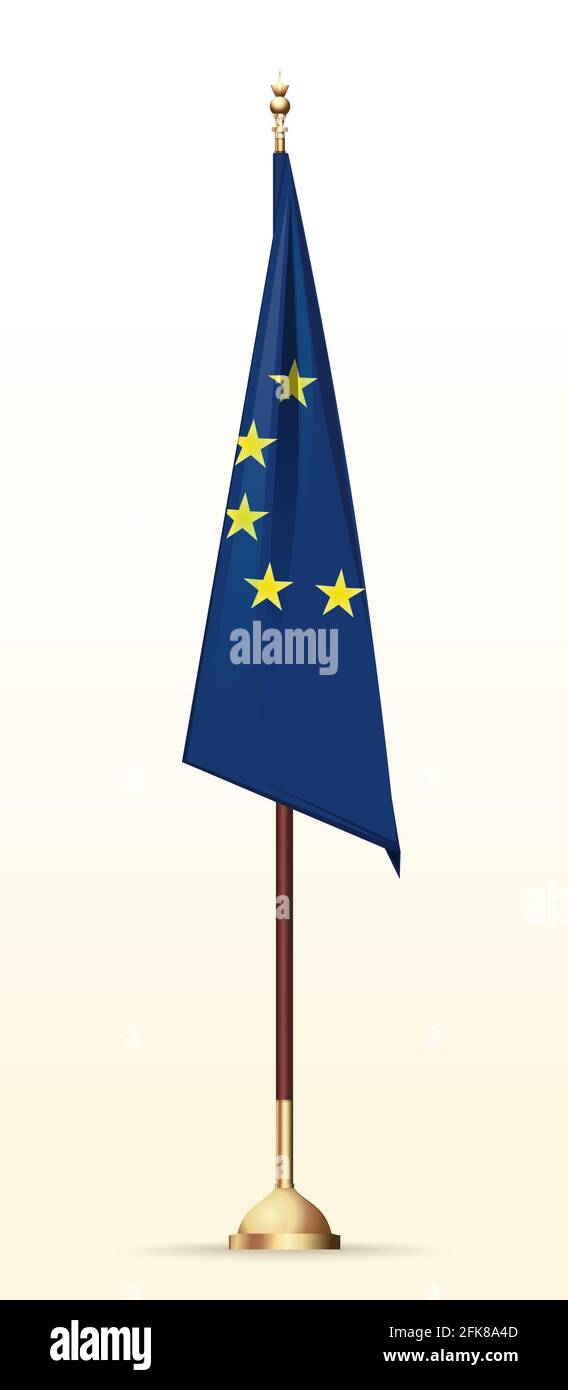 Flag on a mast Stock Vector Images - Alamy