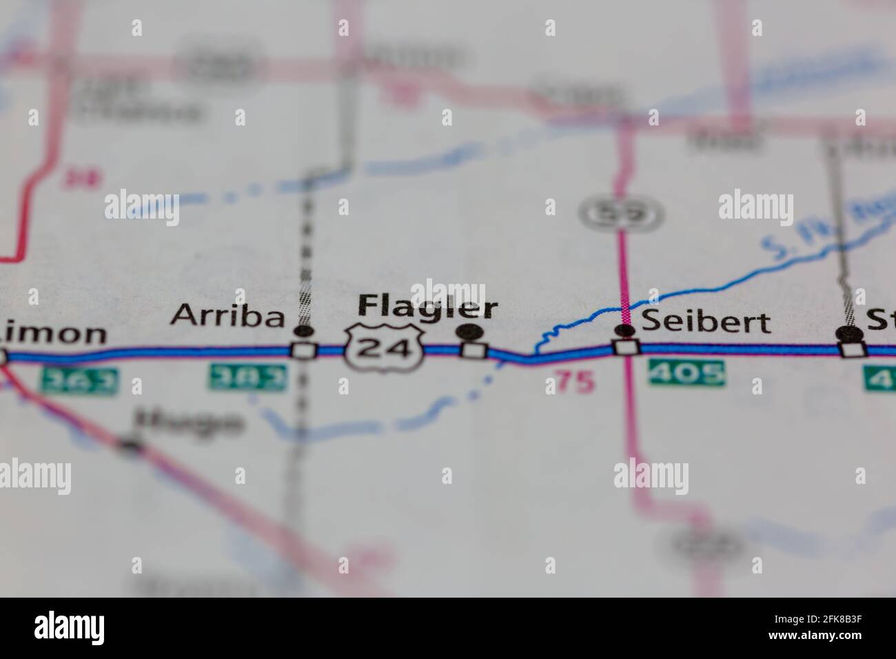 Map of flagler hi-res stock photography and images - Alamy