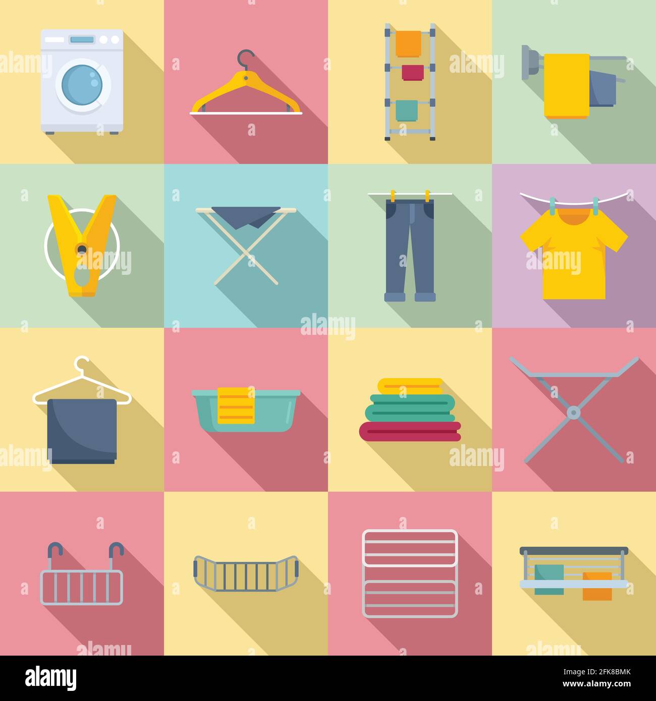 Clothes dryer machine Stock Vector Images - Alamy