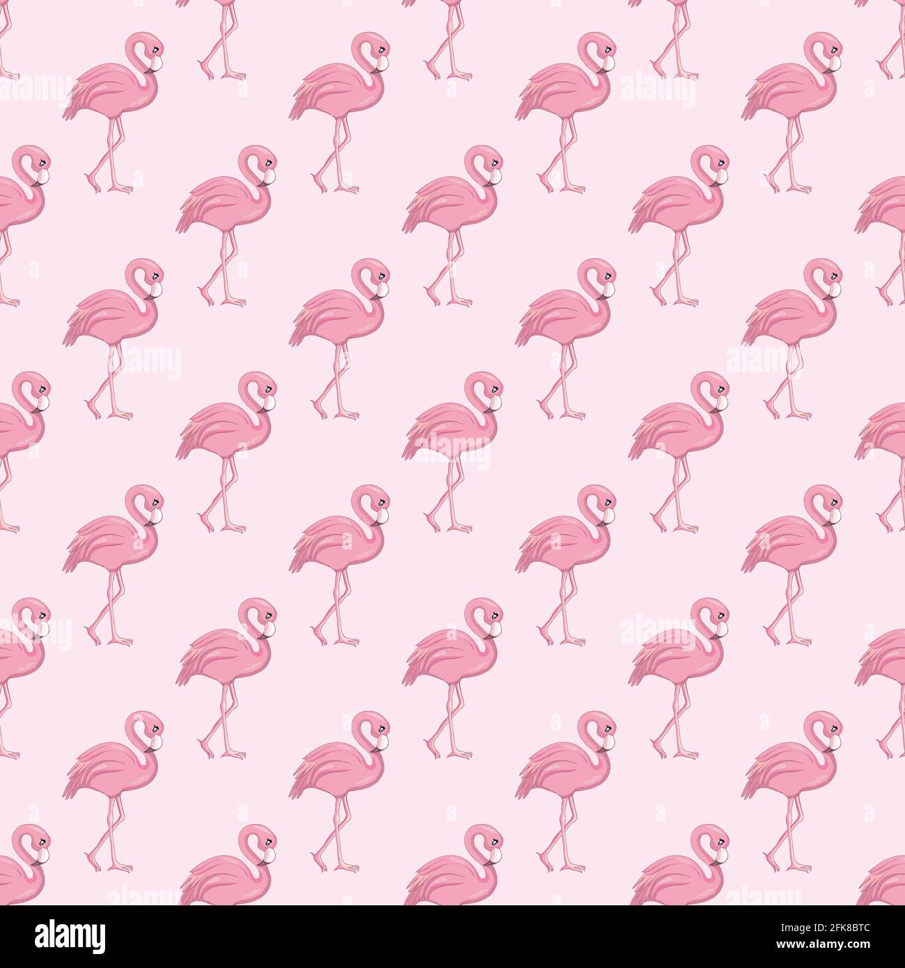 Flamingo seamless pattern. Vector background design for fabric and ...