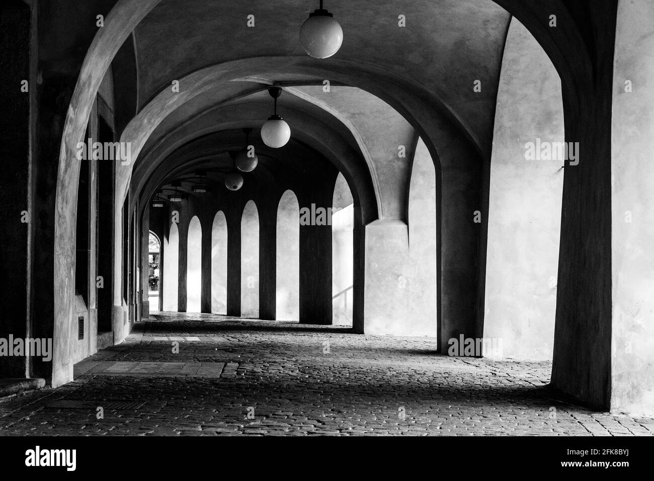 Art in street prague Black and White Stock Photos & Images - Alamy