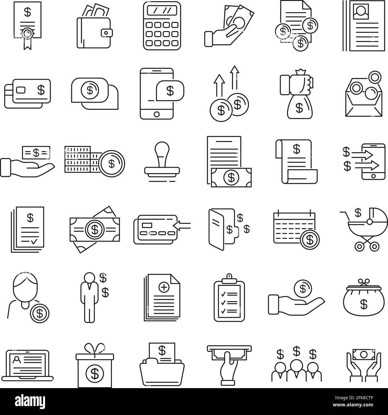 Employee allowance Stock Vector Images - Alamy