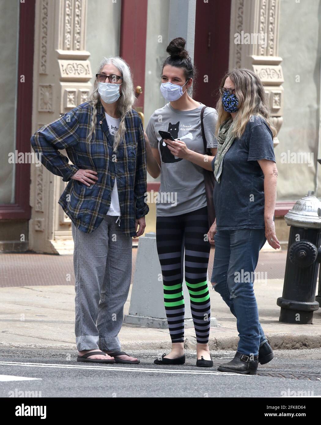 New York - NY - 07/03/2020 - Patti Smith and daughter Jesse Smith out ...