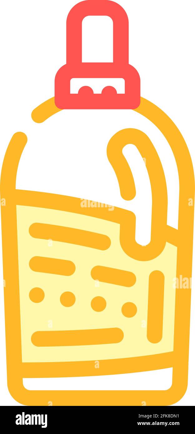 bottle detergent color icon vector illustration Stock Vector Image ...