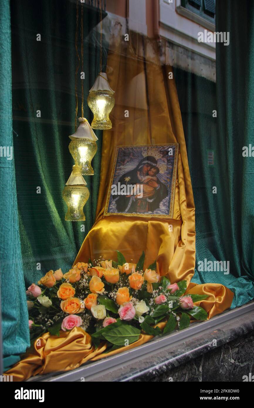 Tosello dedicated to the Madonna del Carmine, called "of the hens" in ...