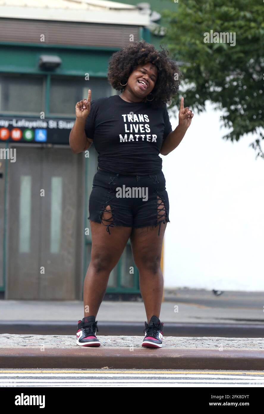 New York - NY - 07/04/2020 - Jari Jones (black transgender modelactress ...