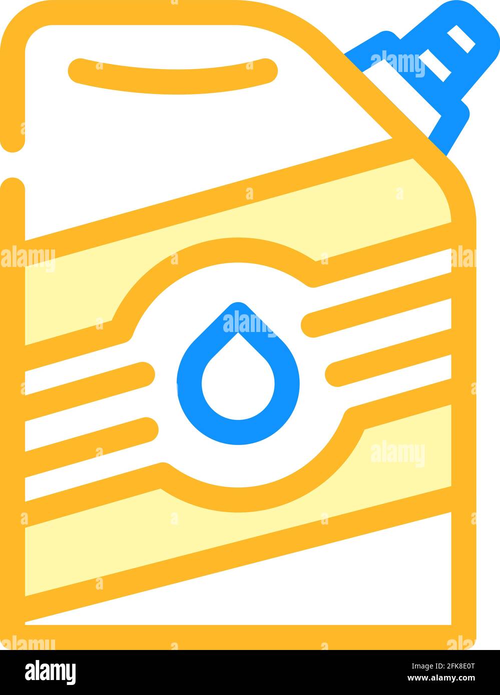 powder bag color icon vector illustration Stock Vector Image & Art - Alamy