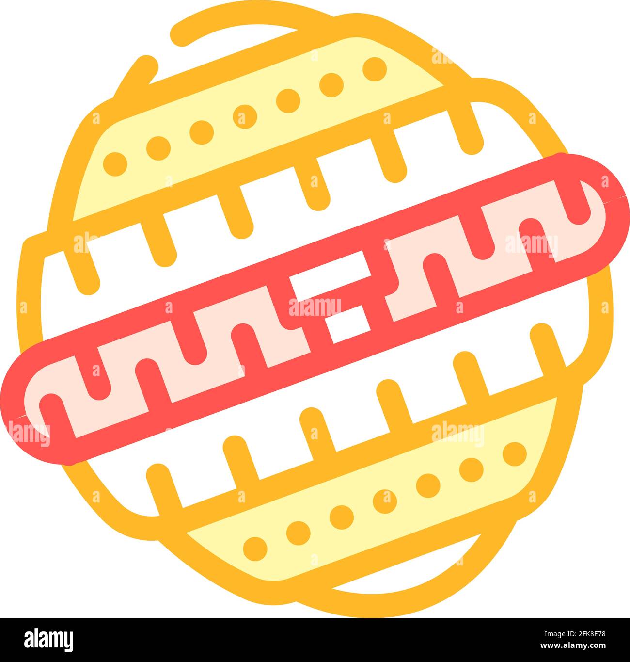 laundry ball color icon vector illustration Stock Vector Image & Art ...