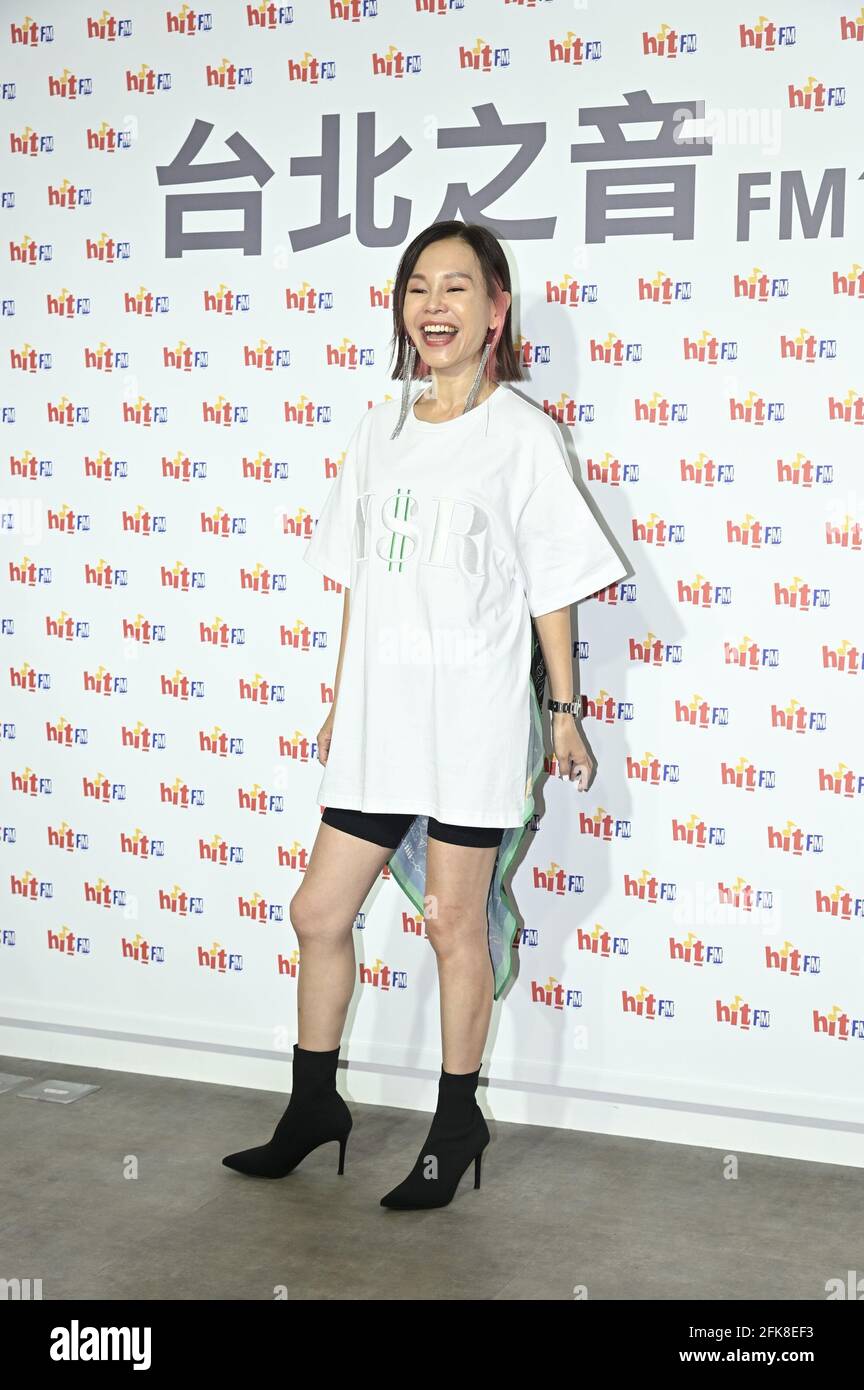 Julia Peng promotes her new album "Delusions" in Taipei, Taiwan, China ...
