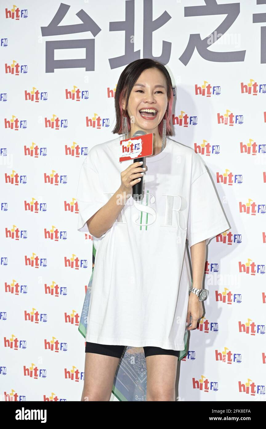 Julia Peng promotes her new album "Delusions" in Taipei, Taiwan, China ...