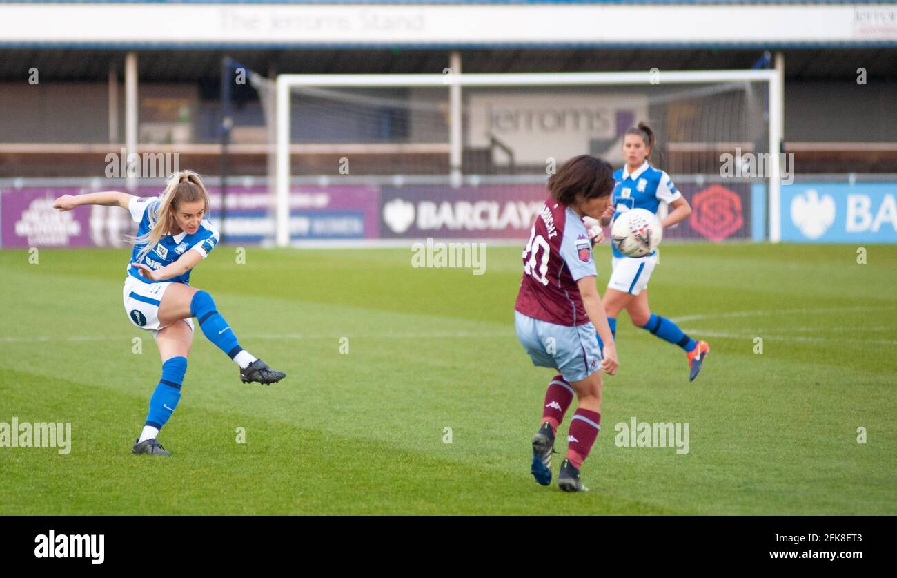 Birmingham city womens emma kelly battle hi-res stock photography and ...