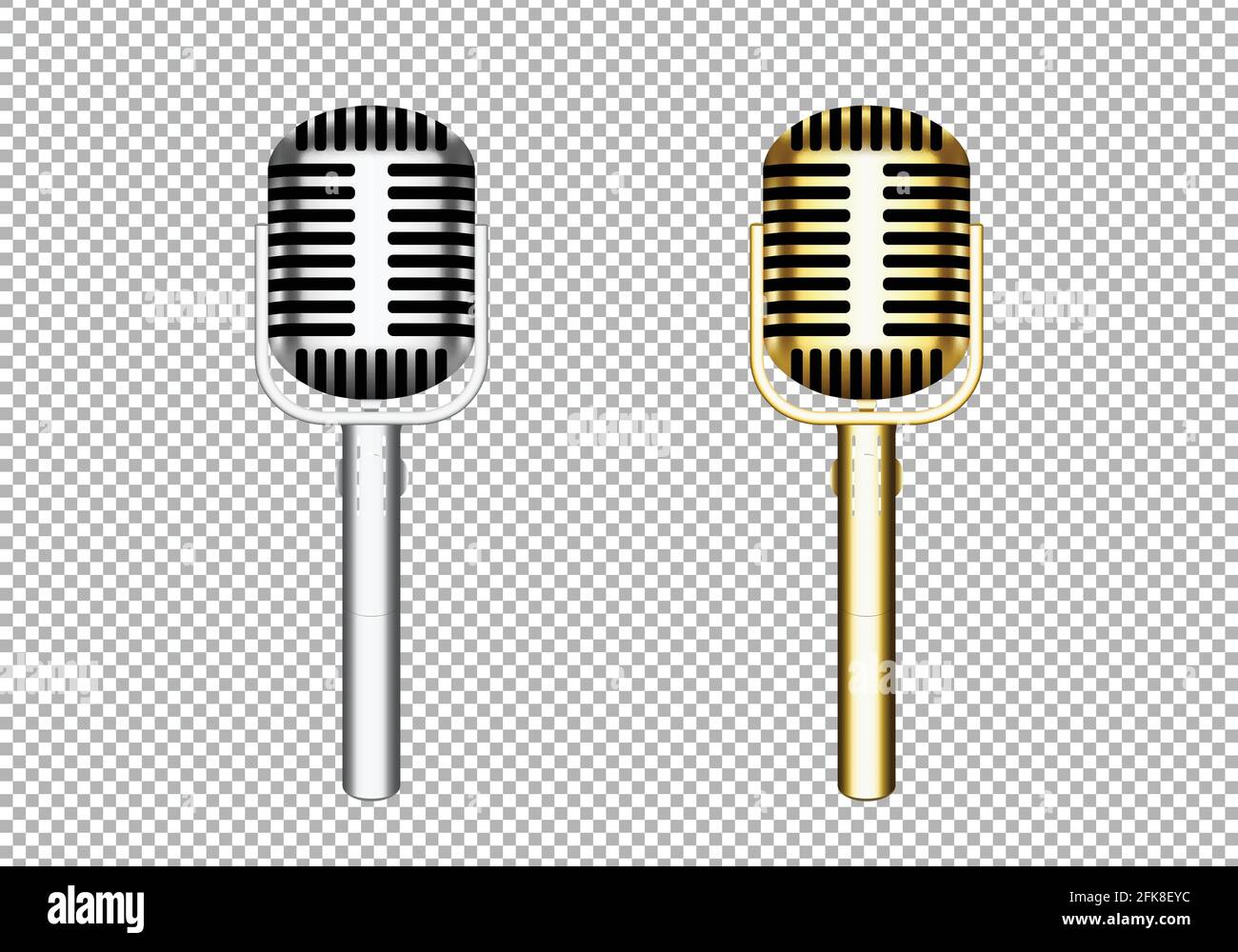 Microphone object Stock Vector Images - Alamy