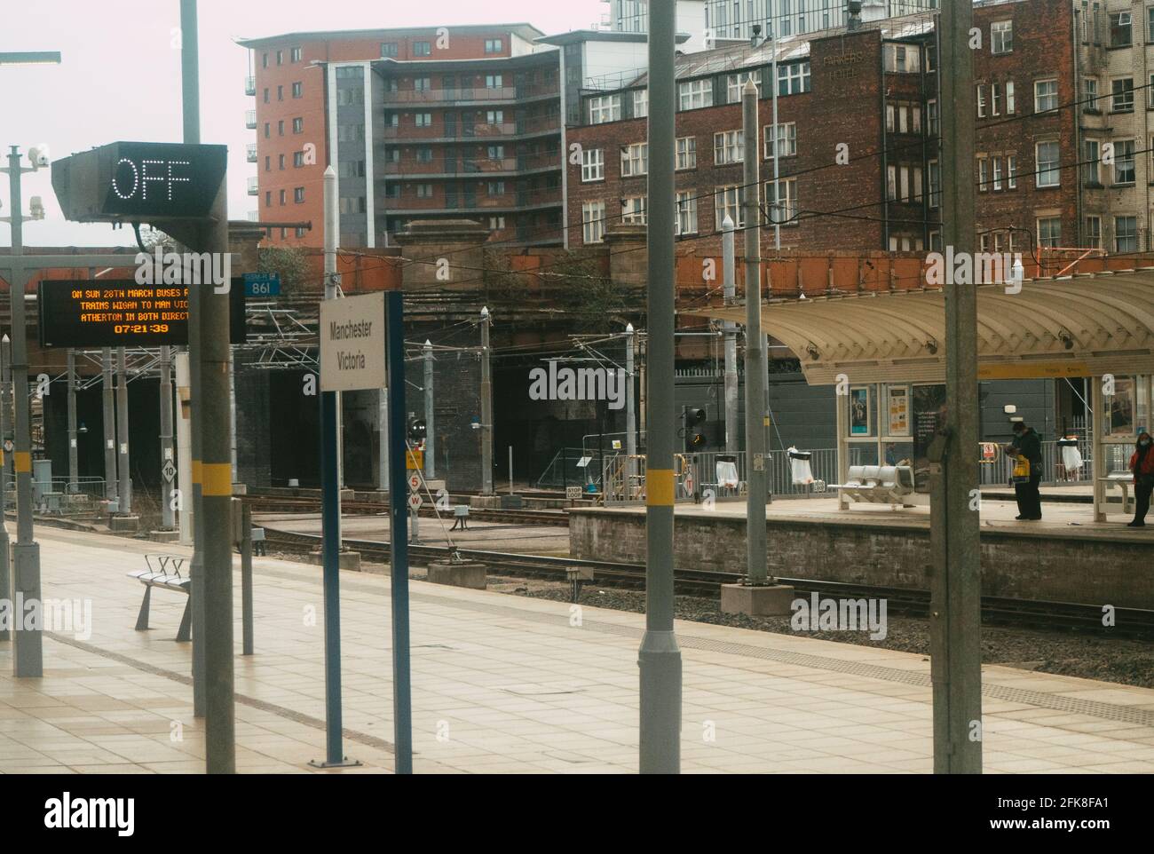 manchester victoria station Stock Photo - Alamy