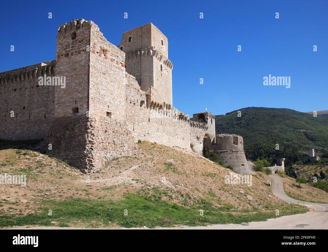 Rocca maggiore festung in assisi hi-res stock photography and images ...