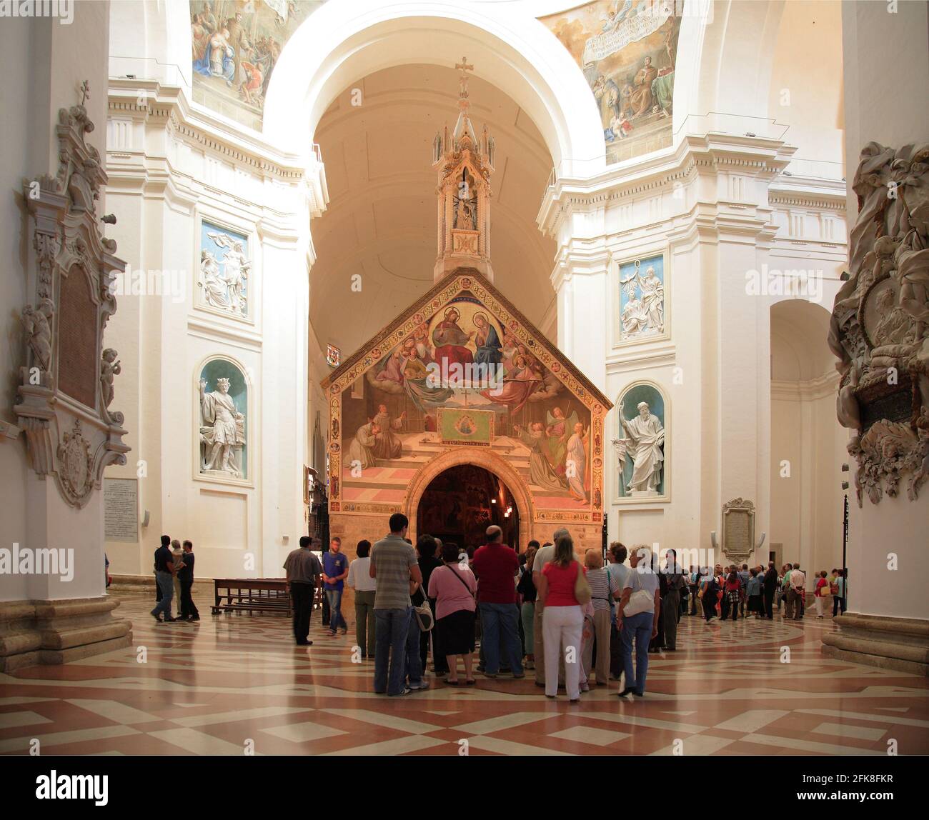 Portiuncula, Portiunkula, Kapelle in der Santa Maria degli Angeli ...
