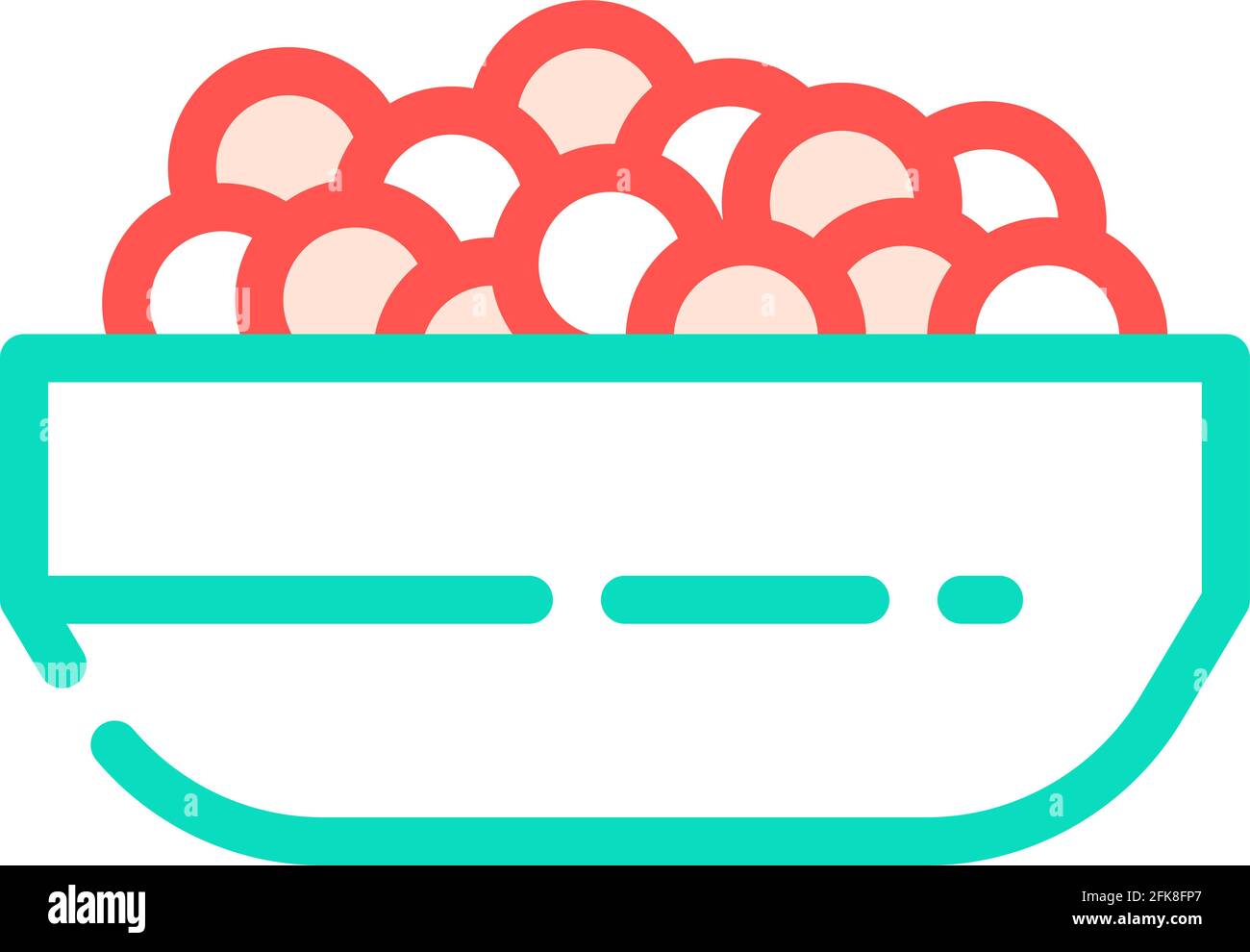 caviar fish color icon vector illustration Stock Vector Image & Art - Alamy