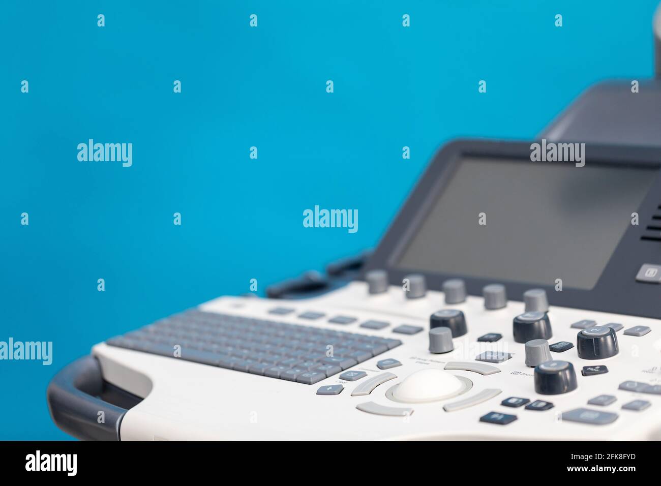 An ultrasound machine for imaging and examination of the soft tissues ...