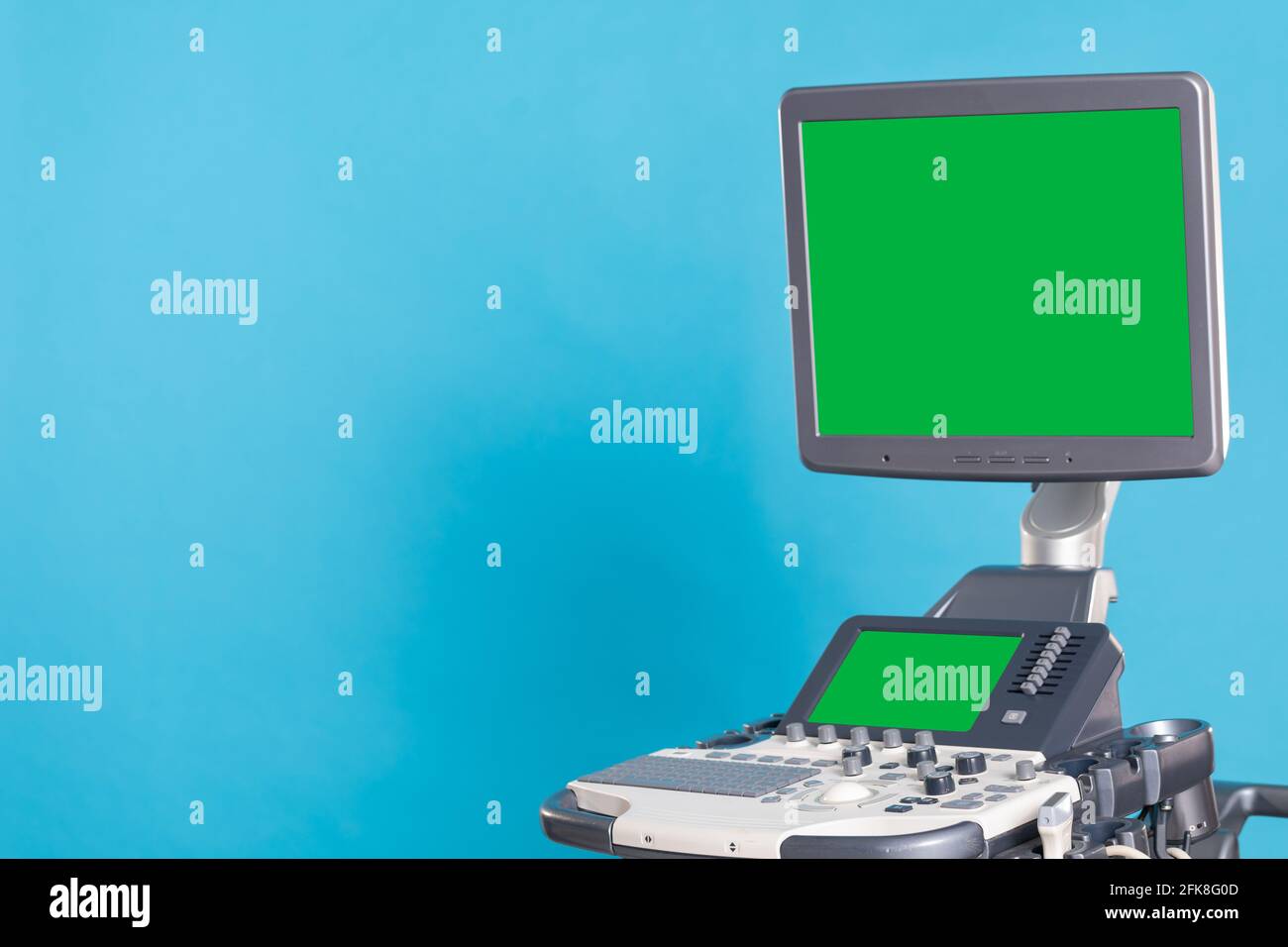 An ultrasound machine for imaging and examination of the soft tissues ...