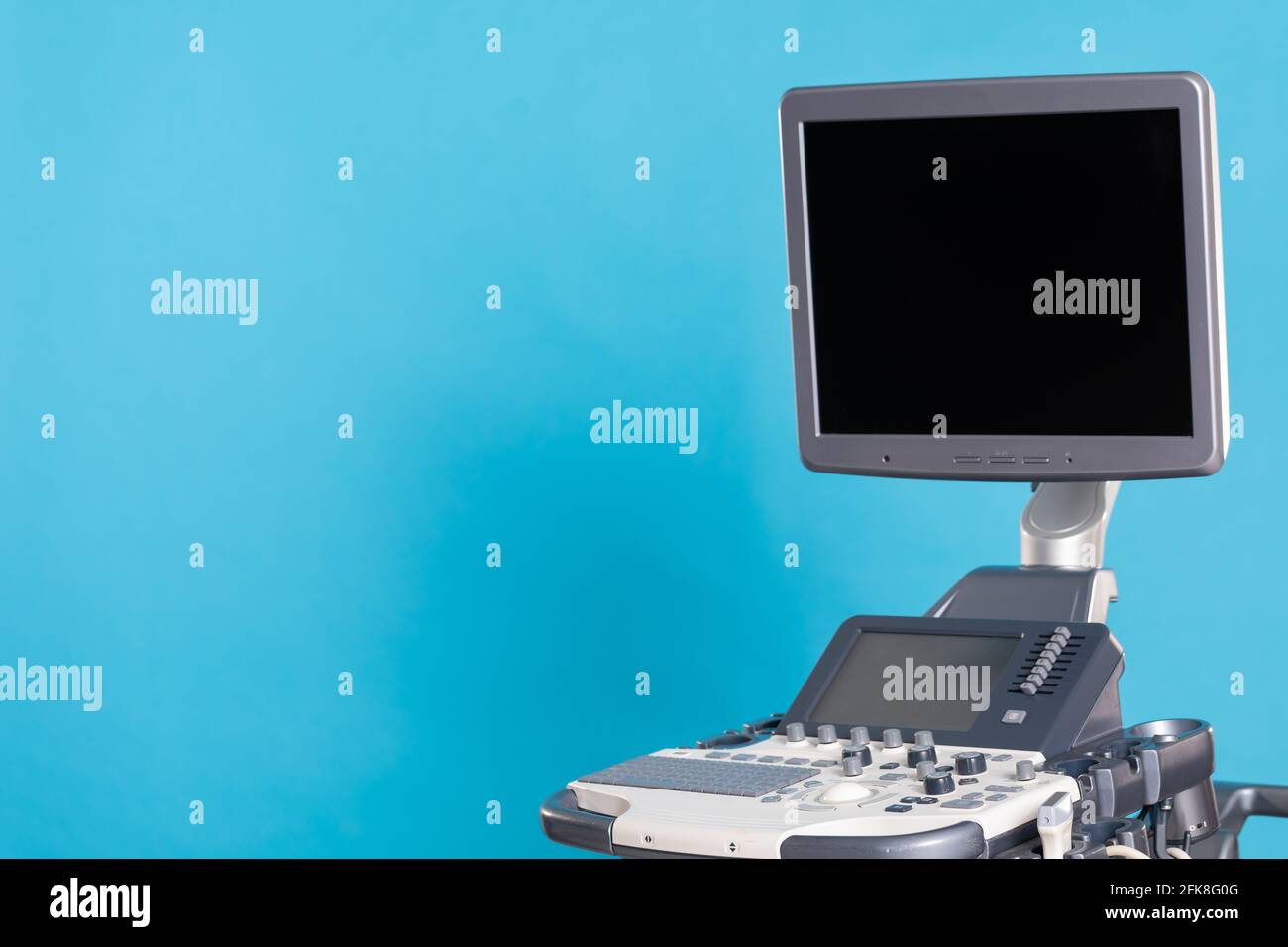 An ultrasound machine for imaging and examination of the soft tissues ...