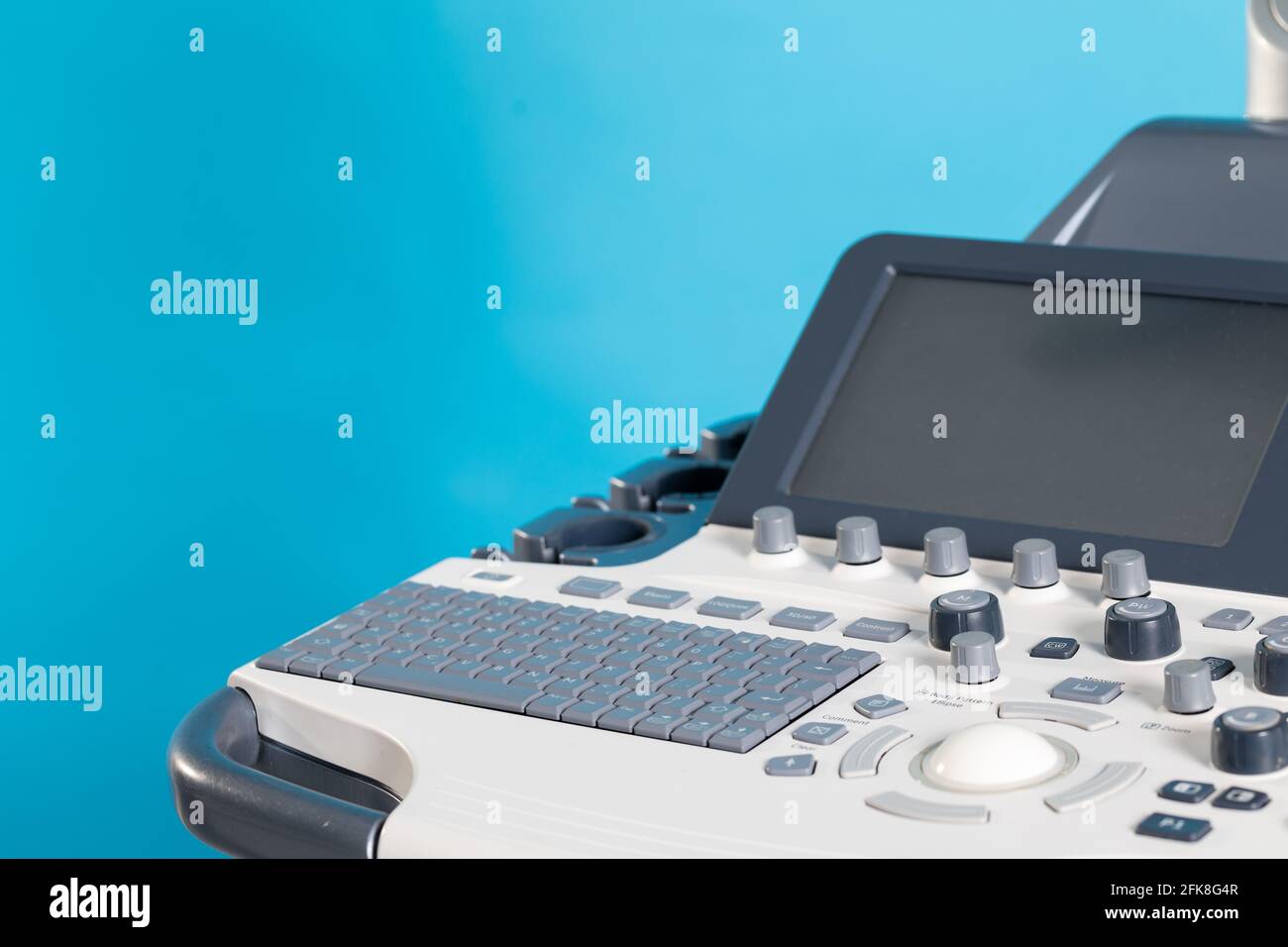 An Ultrasound Machine For Imaging And Examination Of The Soft Tissues