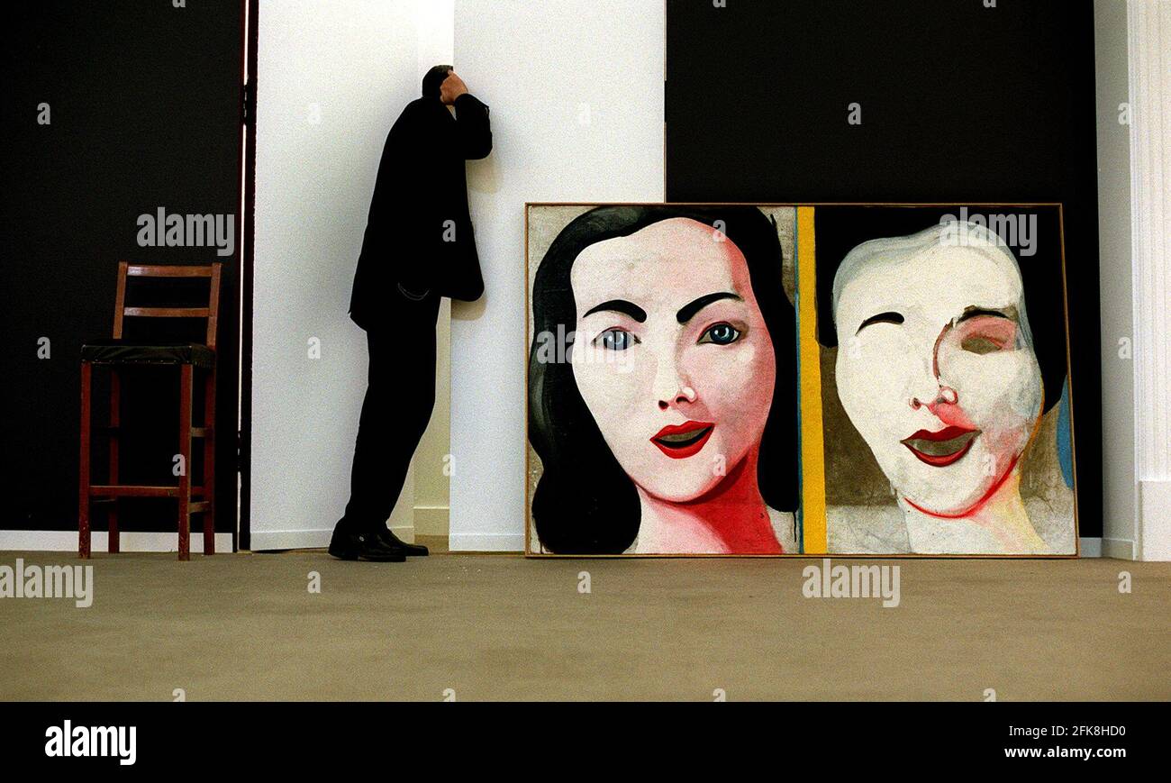 AN UNTITLED PAINTING FROM ARTIST SIGMAR POLKE, 1941 ON SHOW AT SOTHEBYS ...