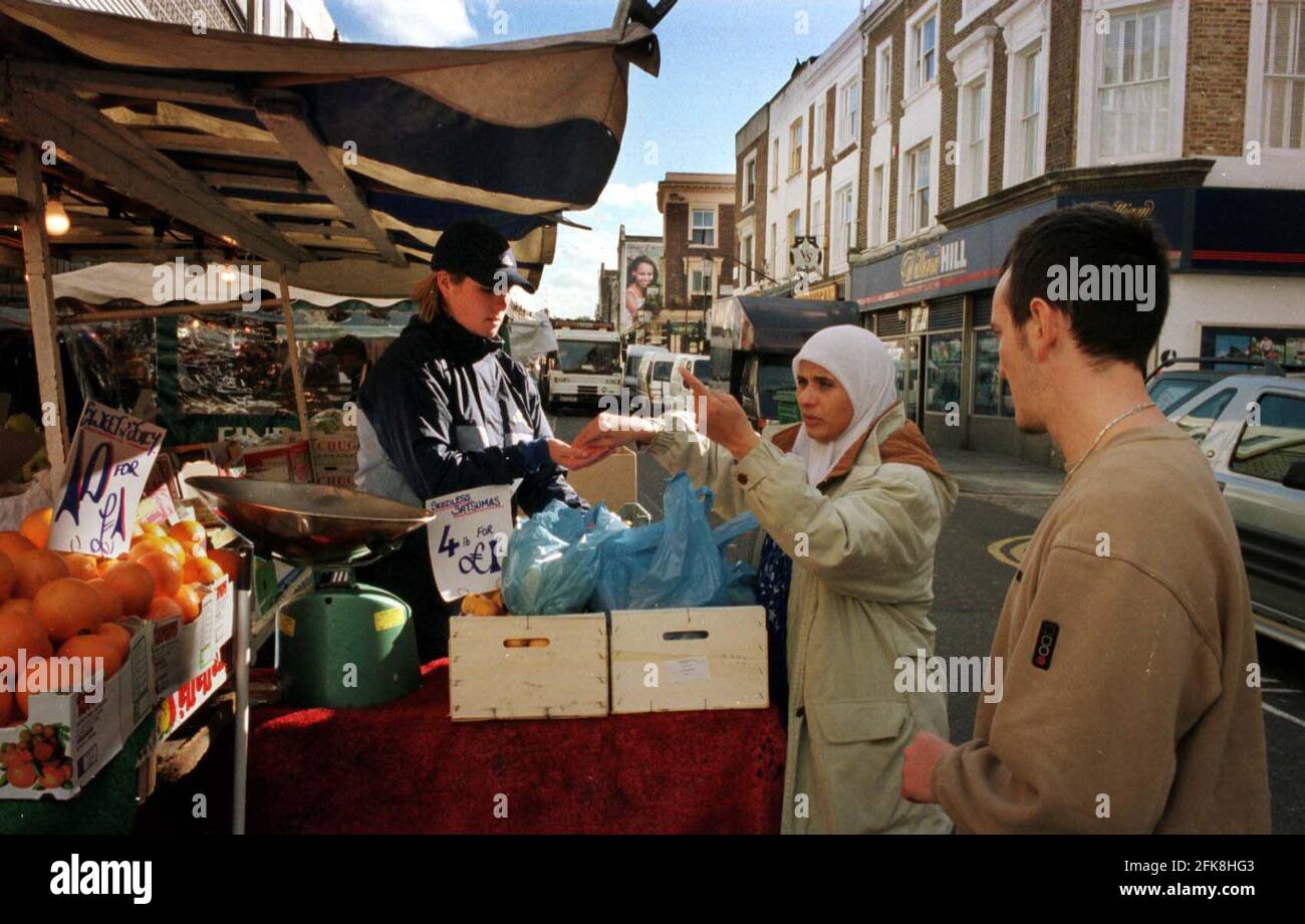 Multi Cultural, Multi Racial Britain on the streets of Notting Hill ...