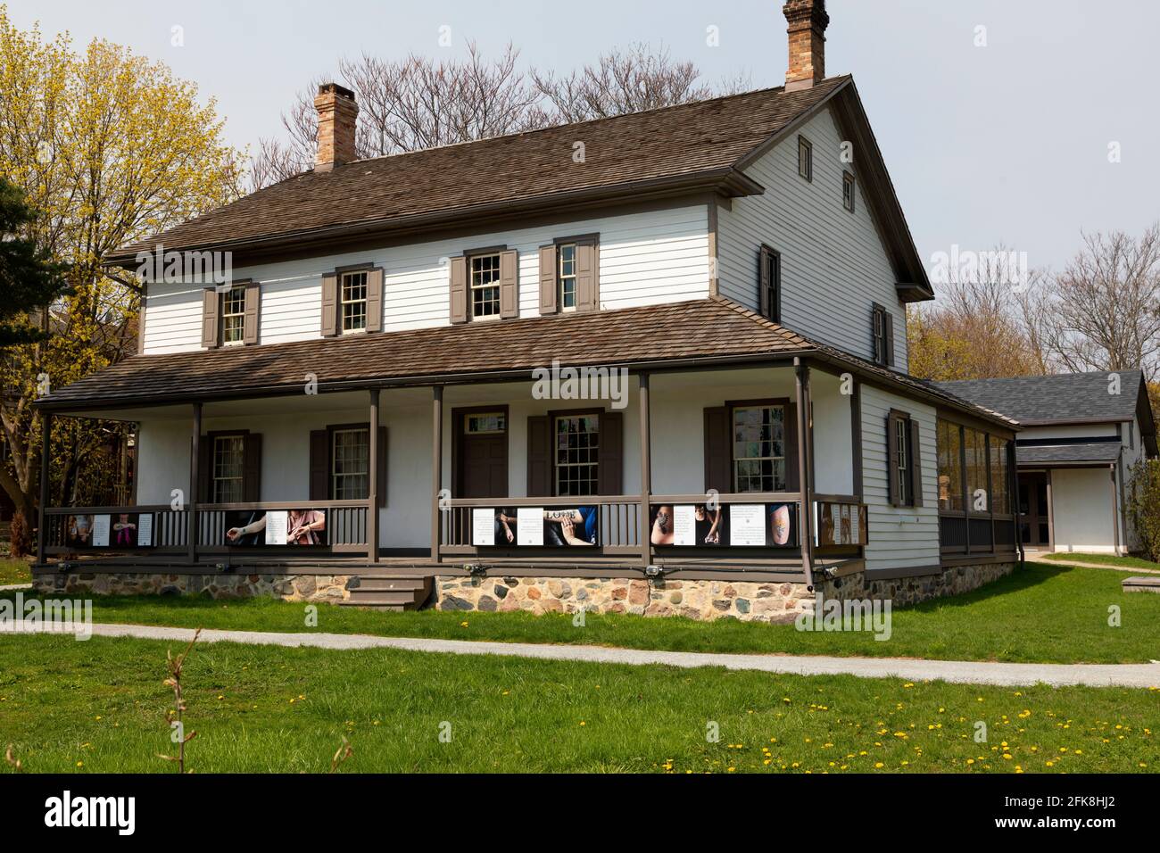 Joseph Schneider Haus National Historic Site. Kitchener Ontario Canada ...