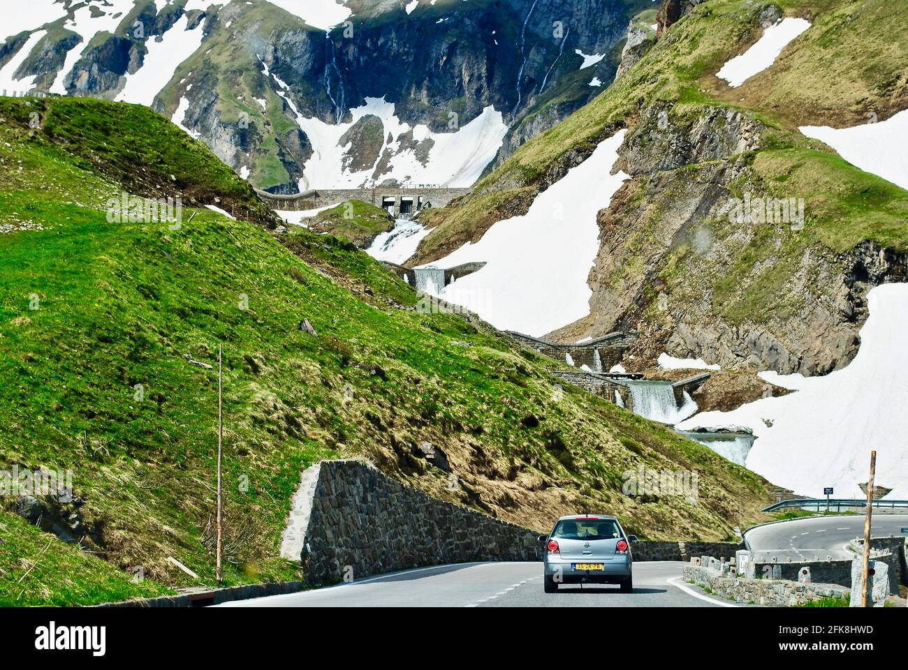 The Grossglockner High Alpine Road (Großglockner-Hochalpenstraße) in ...