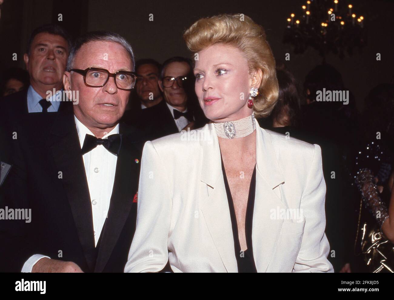 Barbara Sinatra and Frank Sinatra Circa 1980's Credit: Ralph Dominguez ...