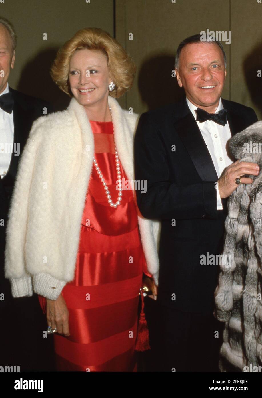Barbara Sinatra and Frank Sinatra Circa 1980's Credit: Ralph Dominguez ...
