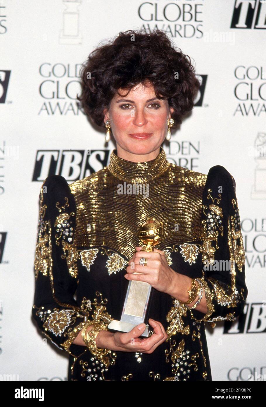 Tina Sinatra at The 50th Annual Golden Globe Awards at Beverly Hilton ...