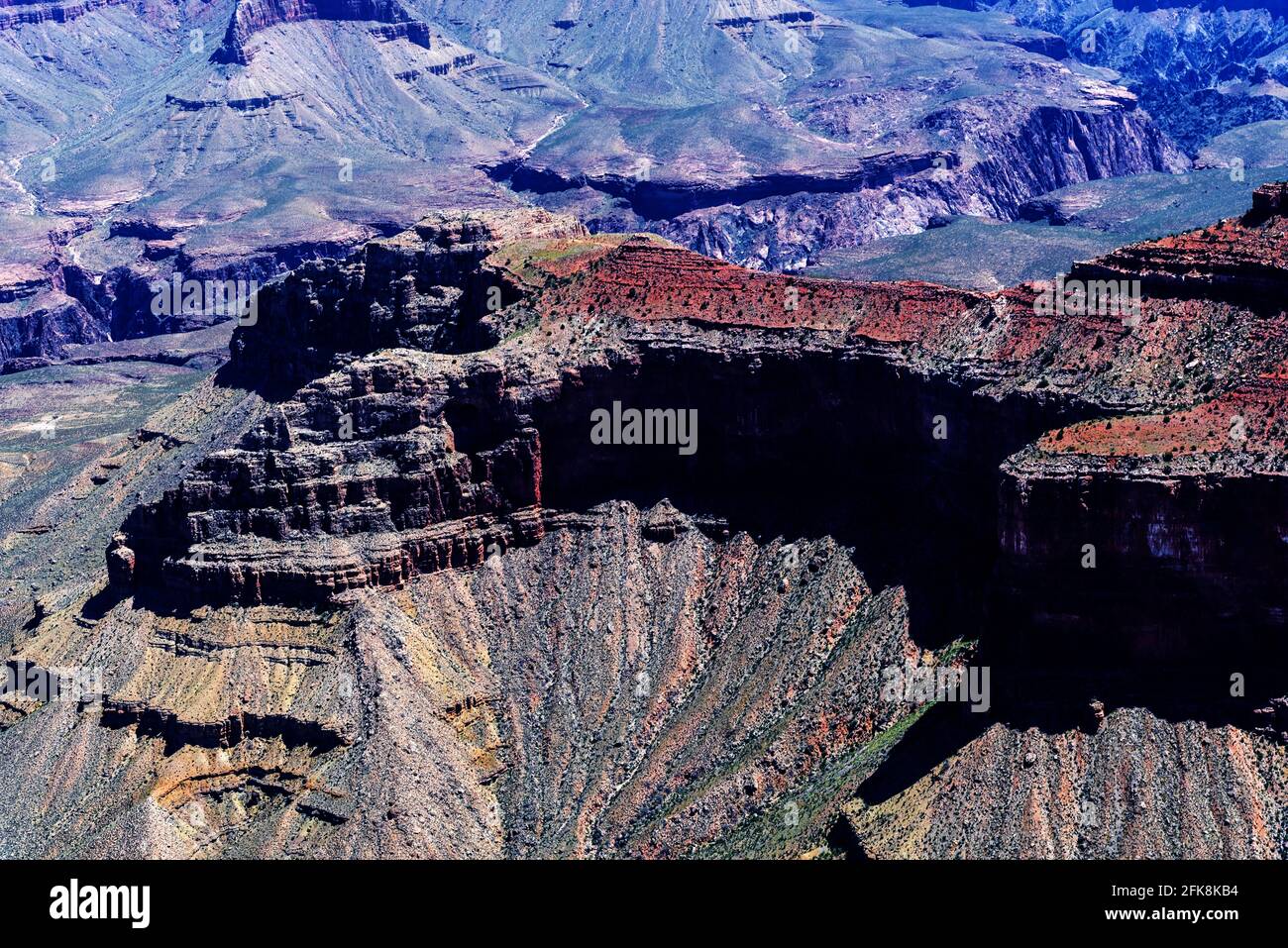 World famous Grand Canyon National Park, South Rim, Arizona, USA Stock ...