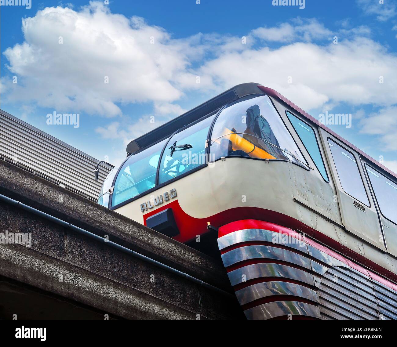 A monorail train, Seattle, Washington, USA Stock Photo - Alamy