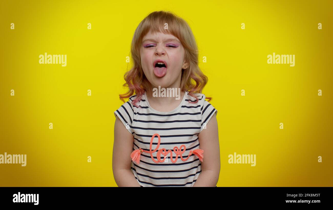 Kid making goofy faces hi-res stock photography and images - Alamy