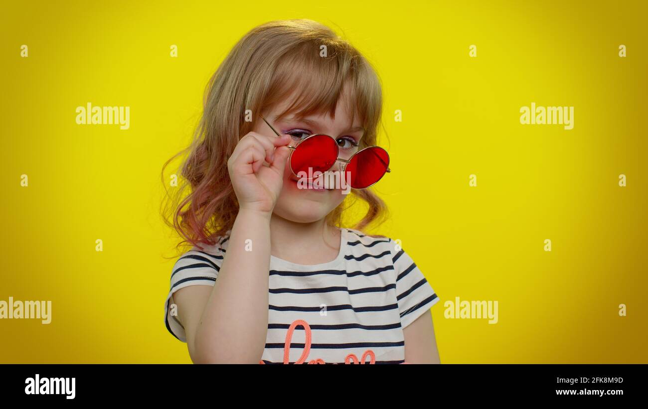 Girl blinking child hi-res stock photography and images - Alamy