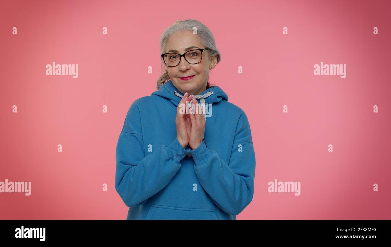 Funny grandmother sneaky hi-res stock photography and images - Alamy