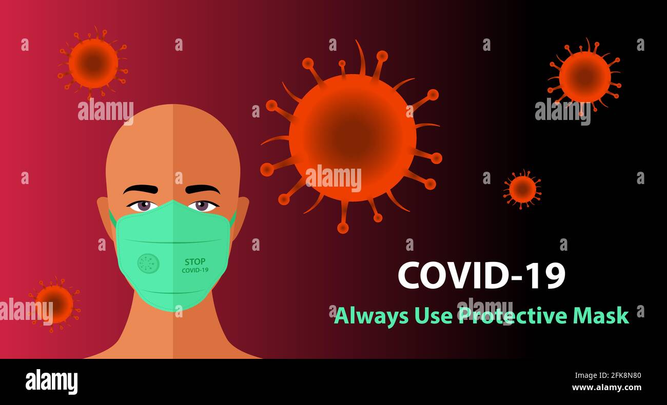 Lockdown new guidelines from government. Only essential supply allowed. Fight with covid-19 ...