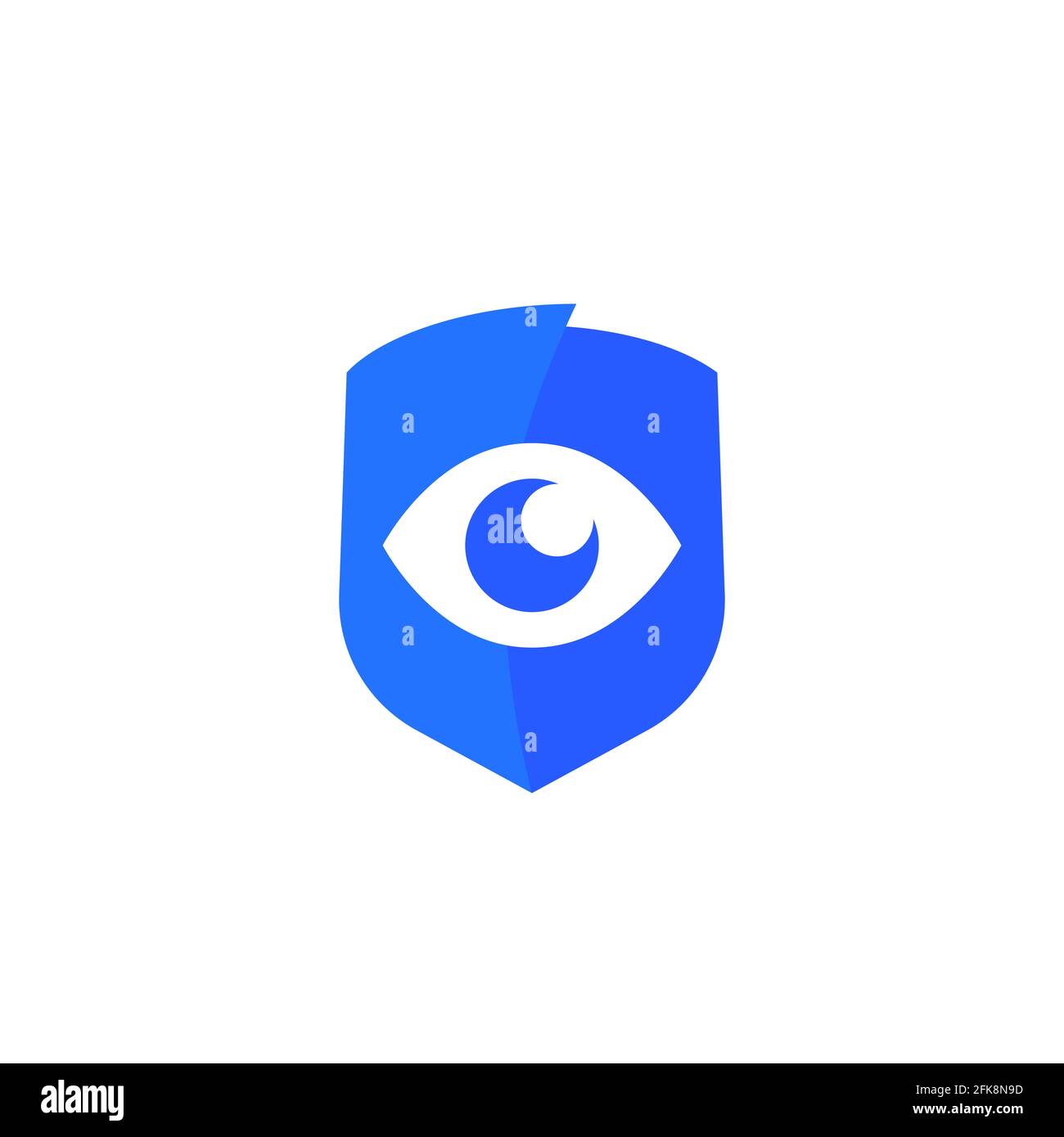 Eye and shield logo design Stock Vector Image & Art - Alamy