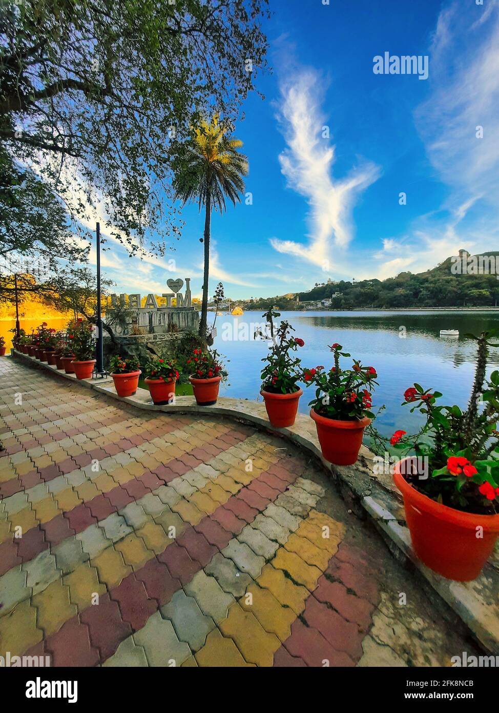 Reflection along shore pathway hi-res stock photography and images - Alamy