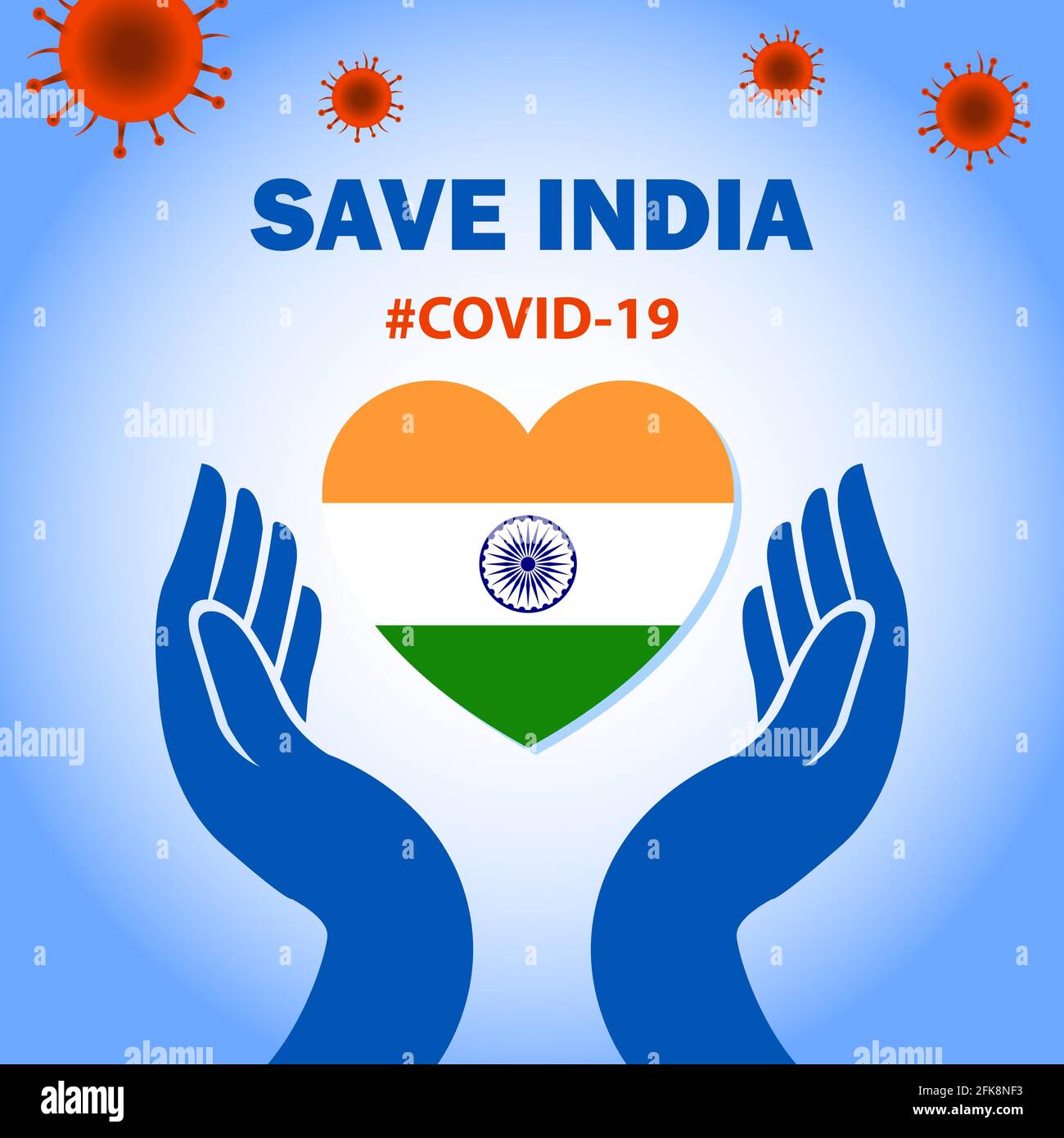 Save India with Corona Virus. Care the nation and their people with ...