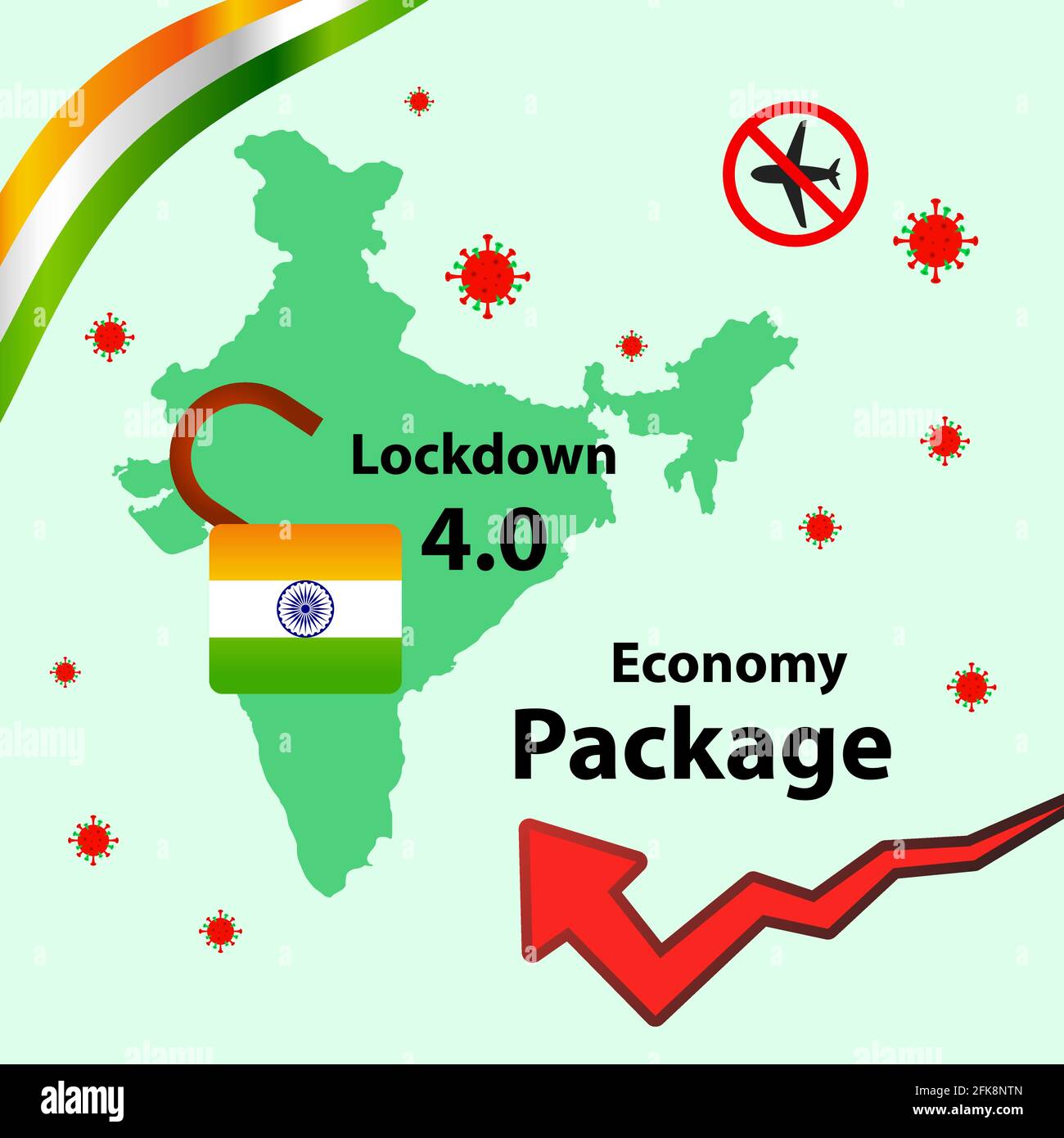 Lockdown 4.0 with Economy package. Fight with covid-19 and Save lives ...